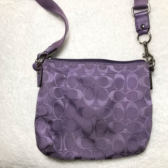 Coach | Bags | Authentic Lavender Coach Crossbody Bag | Poshmark